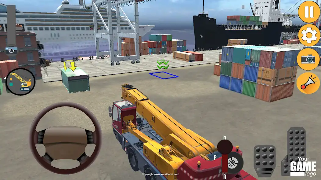 Crane Simulator Operator online game with UptoPlay