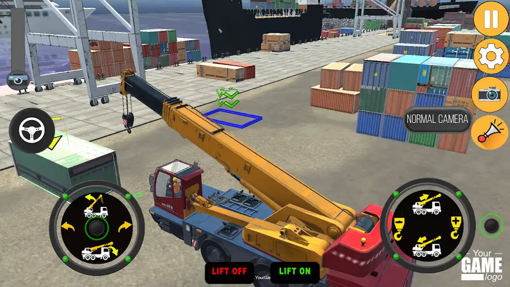 Crane Simulator Operator online game with UptoPlay