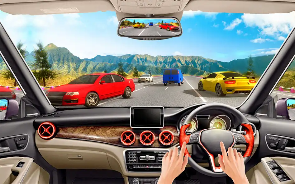 Crazy Police Car Racing Games online game with UptoPlay