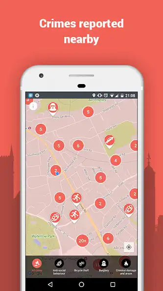 Crime Map online game with UptoPlay