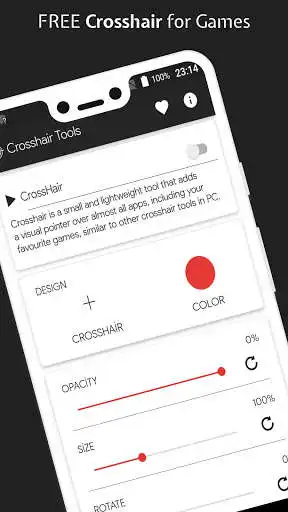 Crosshair Tool - for FPS Games online game with UptoPlay