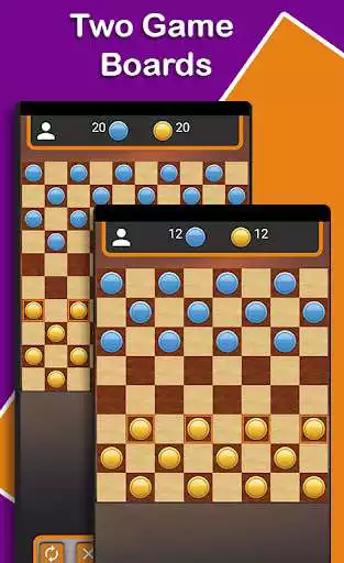 Dame online game with UptoPlay