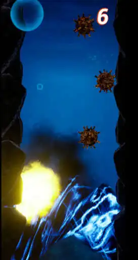 Dangerous Depth: run up the walls, jump and dodge online game with UptoPlay