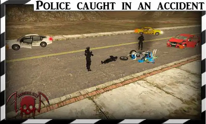 Dangerous Robbers Police Chase online game with UptoPlay