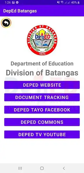 DepEd Batangas online game with UptoPlay