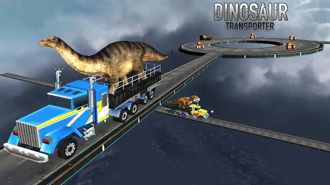 Dinosaur Transporter online game with UptoPlay