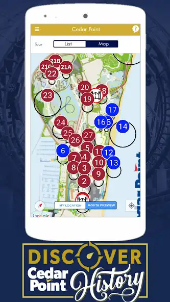 Discover Cedar Point History online game with UptoPlay