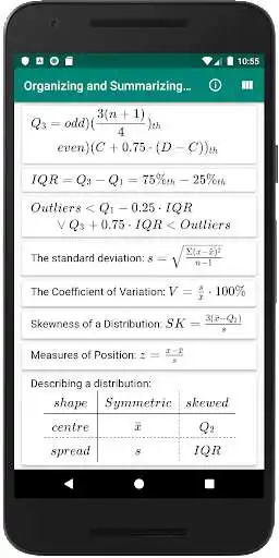 Discrete Math & Statistics Formulas online game with UptoPlay