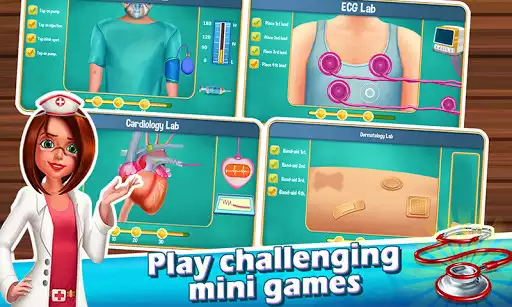 Doctor Madness : Hospital Surgery Operation Game online game with UptoPlay