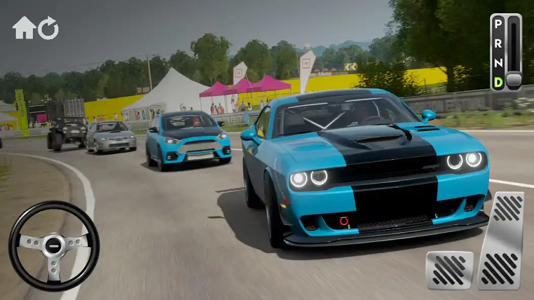 Dodge Demon Hellcat Simulator online game with UptoPlay
