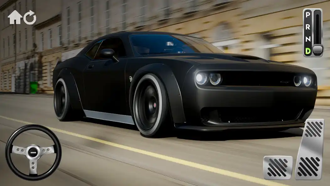 Dodge Demon Hellcat Simulator online game with UptoPlay