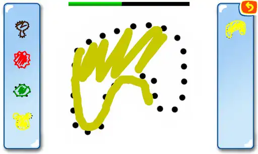 Drawing by steps for kids online game with UptoPlay