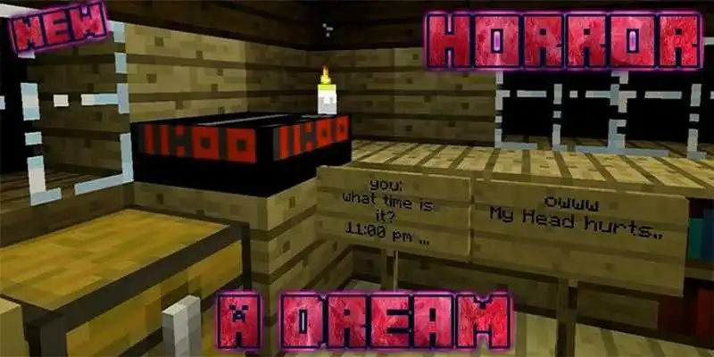 Dream Horror MCPE Map online game with UptoPlay