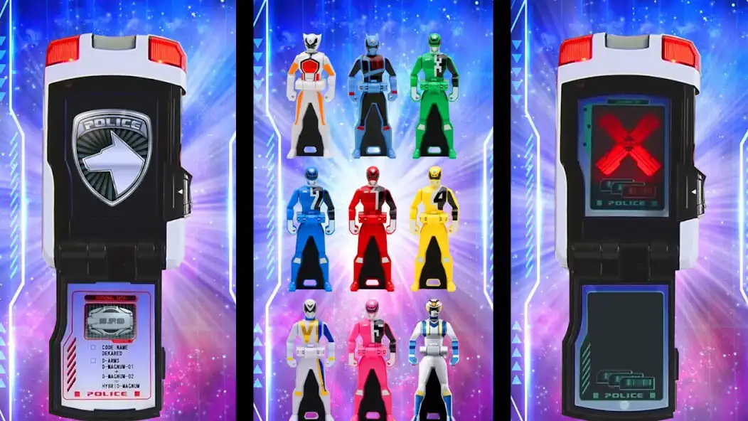 DX Ranger Police Power SPD Sim online game with UptoPlay