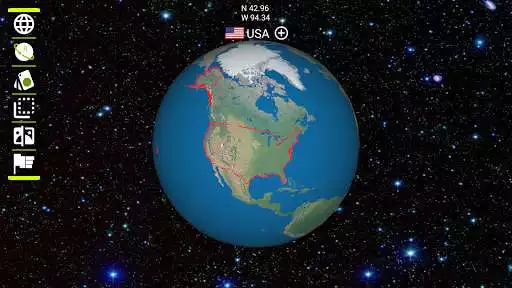 Earth 3D online game with UptoPlay