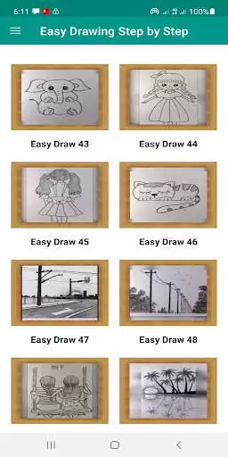 Easy drawing step by step online game with UptoPlay