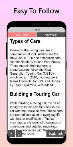 Easy Touring Car Racing Tutorial online game with UptoPlay