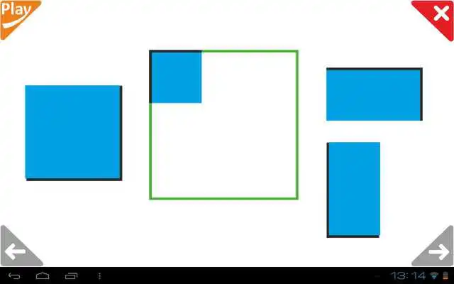 Edu game for kids, Play shapes online game with UptoPlay