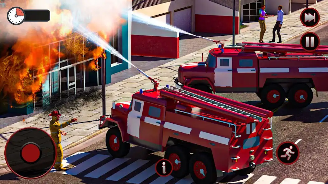 Emergency fire rescue 3D game online game with UptoPlay