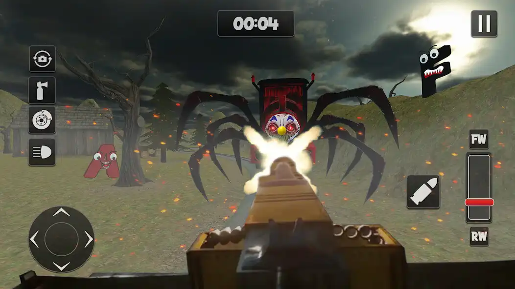 Evil Train Survival Scary Game online game with UptoPlay