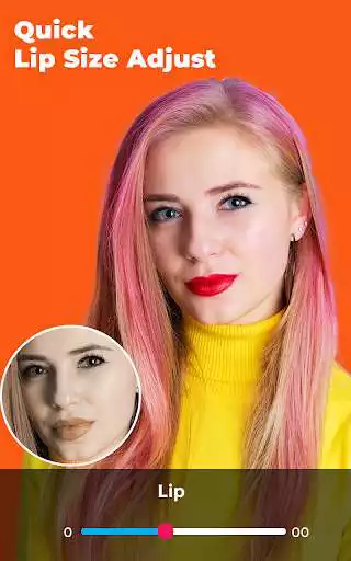 FaceRetouch - Face Editing, Eye, Lips, Hairstyles online game with UptoPlay