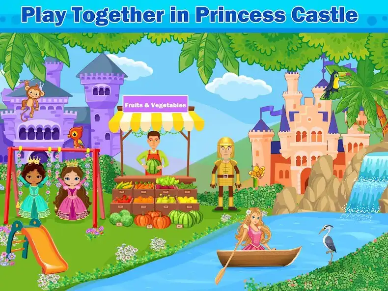 Fairy Princess Town: Royal House Story online game with UptoPlay