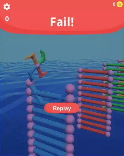 Fally Legs 3D online game with UptoPlay