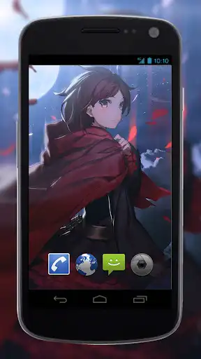 Fan Anime Live Wallpaper of Ruby Rose online game with UptoPlay