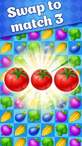 Farm Crush : Farm Match 3 Games online game with UptoPlay