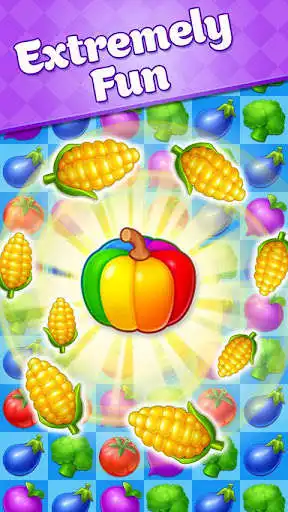 Farm Crush : Farm Match 3 Games online game with UptoPlay