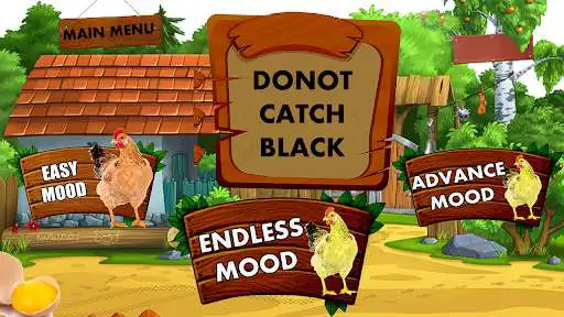 Farming Chicken Egg Catcher : Catch The Eggs online game with UptoPlay