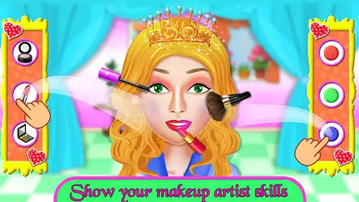 Fashion Doll Makeover Salon: Beauty Spa Games online game with UptoPlay