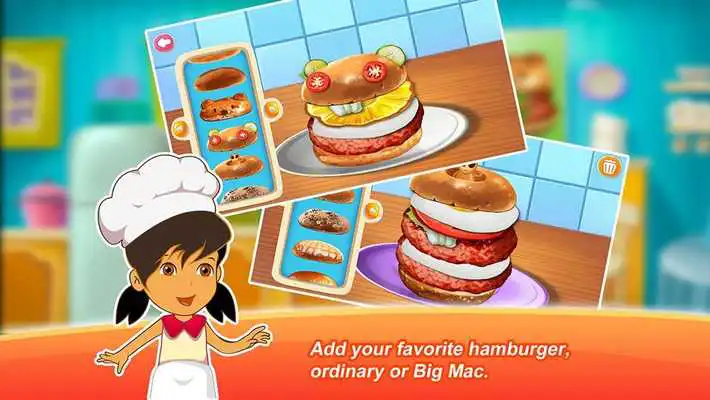 Fast Food Maker online game with UptoPlay
