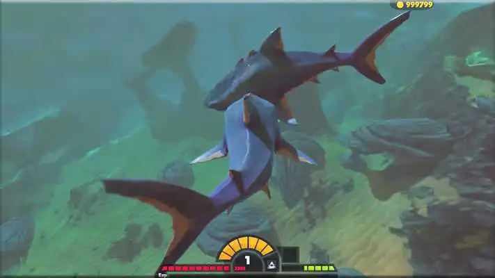 Feed and grow shark fish online game with UptoPlay