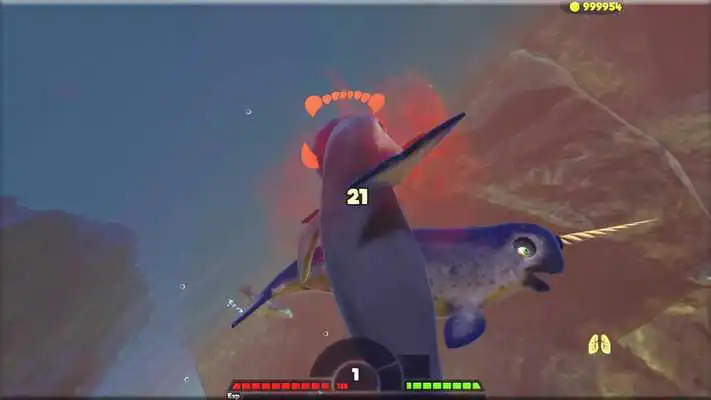 Feed and grow shark fish online game with UptoPlay