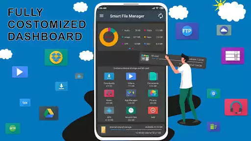 File Manager - Local and Cloud File Explorer online game with UptoPlay