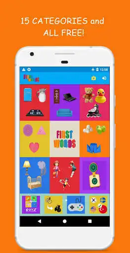 First Words for Kids and Toddlers online game with UptoPlay
