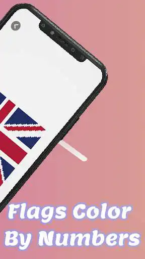 Flags Coloring By Number-All World Flags Coloring online game with UptoPlay