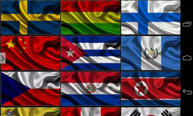 Flags Of The World Wallpapers online game with UptoPlay