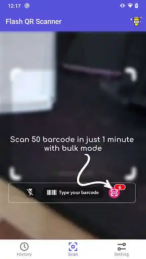 Flash QR Scanner - Fastest QRCode & Barcode Reader online game with ...