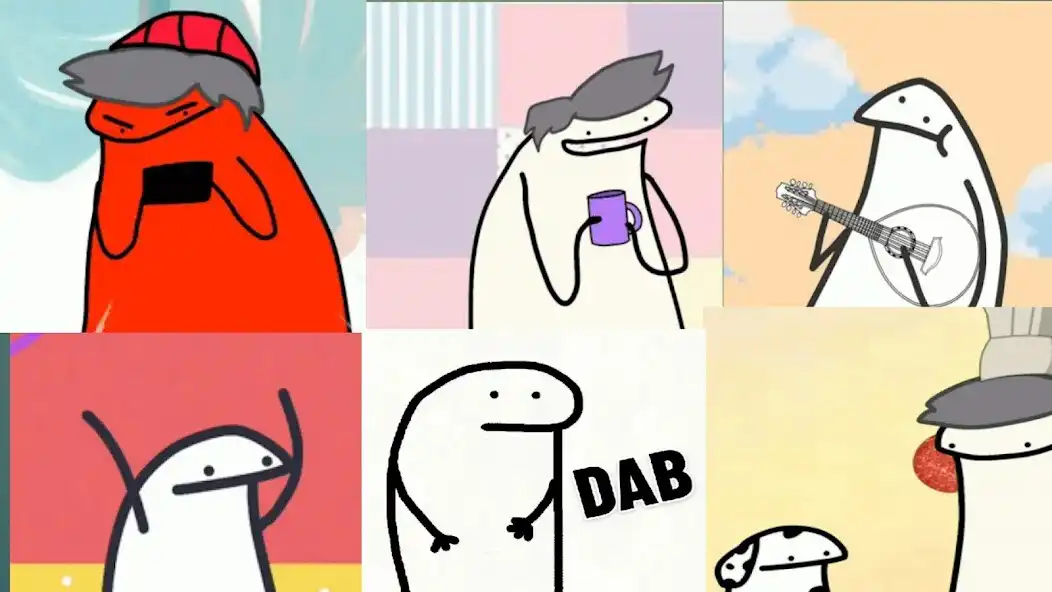 Flork Stickers - Animated online game with UptoPlay