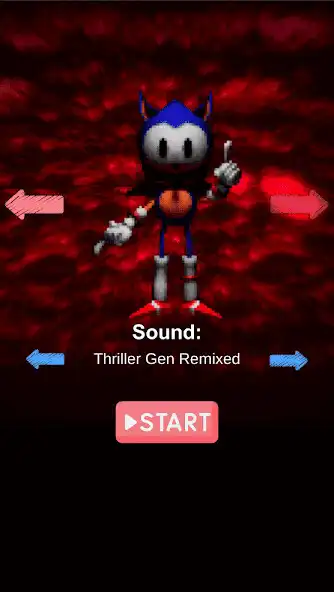 FNF mod Sonik.exe Rewrite Test online game with UptoPlay