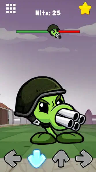 FNF Plants vs Rappers War Mod online game with UptoPlay