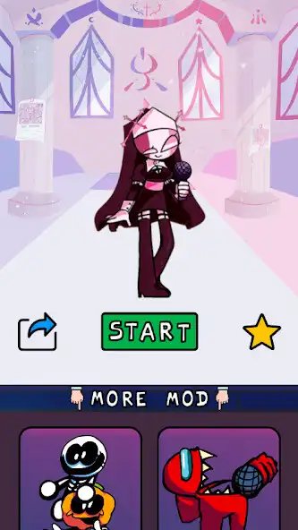 FNF Sarvente Mod Test online game with UptoPlay