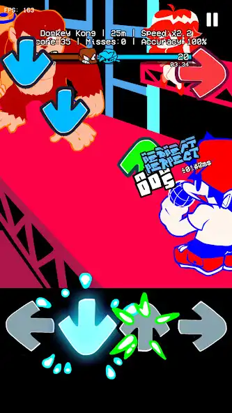 FNF VS PROJECT MSG Rebirth V1 online game with UptoPlay