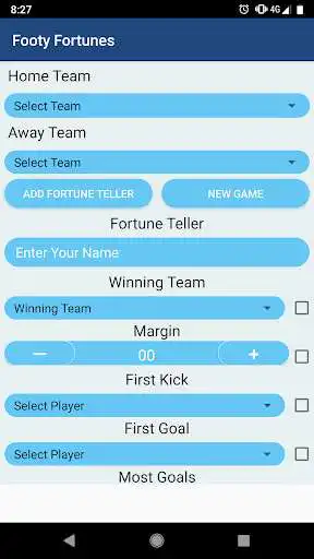 Footy Fortunes online game with UptoPlay