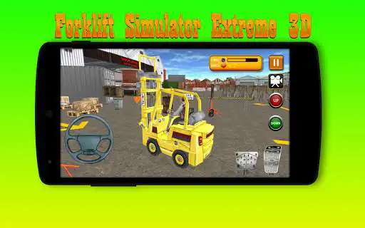 Forklift Simulator Extreme 3D online game with UptoPlay