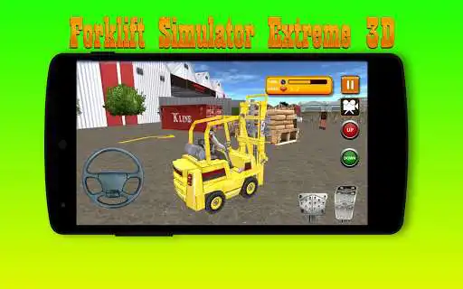 Forklift Simulator Extreme 3D online game with UptoPlay
