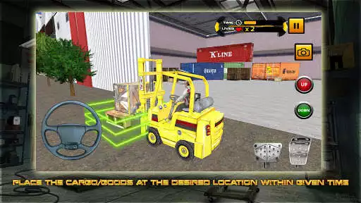 Forklift Simulator - No Ads online game with UptoPlay