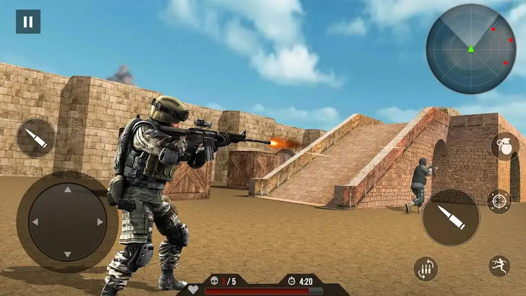 FPS Encounter Shooting Games online game with UptoPlay